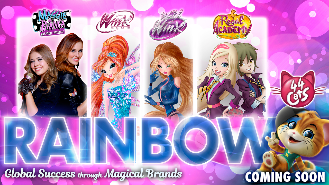 Rainbow porterà la sua magia al Brand Licensing Europe (C10) e al ...
